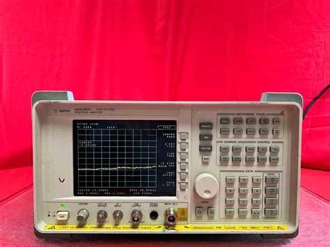 Agilent Keysight 8563ec Spectrum Analyzer 9 Khz To 26 5 Ghz Option 007 Ebay