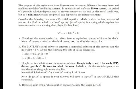 Solved The Purpose Of This Assignment Is To Illustrate One