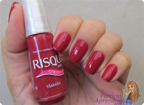 Patrícia Aprendendo Esmalte Risqué Tâmara Patrícia Aprendendo Esmalte Risqué Tâmara