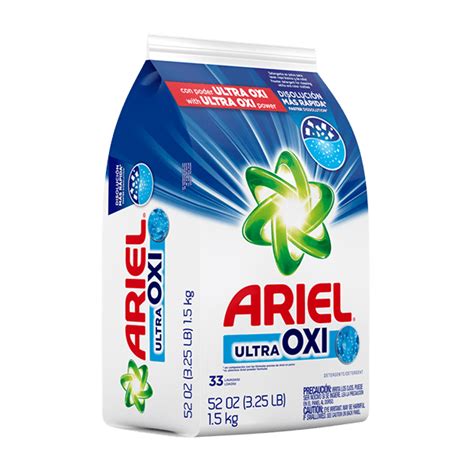 Ariel Ultra Oxi Powder Laundry Detergent 33 Ld 1 5kg