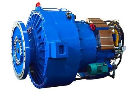 The Schematic Diagram Of A Common Type Mw Class Wind Power