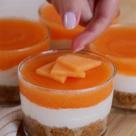 Mini Cheesecake Al Melone Ricetta Fatto In Casa Da Benedetta