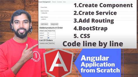 Angular project from scratch learn all in one video Enterprise Application in हद YouTube