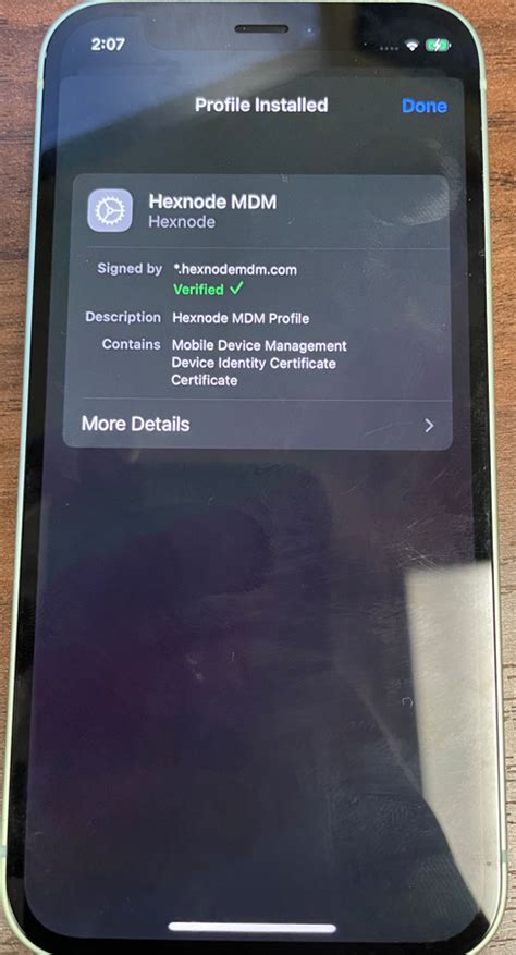 BYOD IOS Hexnode Setup SLRTECH