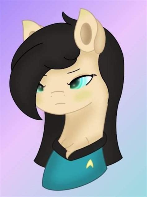 I Was Rummaging Around My Old Mlpstar Trek Crossover Drawings And I