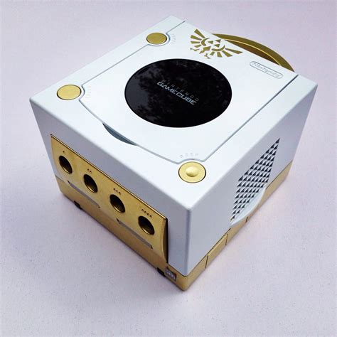 Nintendo Gamecube Custom Zelda Console White And By Retrospective22