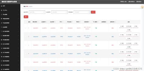 【附源码】node js毕业设计高校实习管理平台系统（express） node js平台管理系统 csdn博客