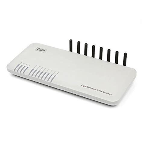 Anysun Quad Band GSM Voip Gateway 8 Channel GOIP IMEI Changeable Support Sim Bank SIP H 323