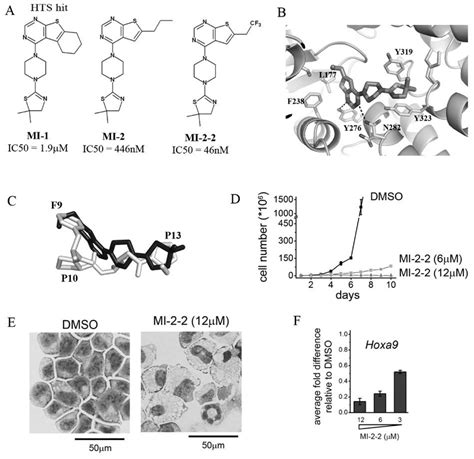 Development Of Menin Mll Inhibitors A Structures And Ic 50 Values For