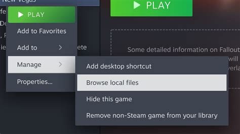 Browse Local Files Menu In Steam Desktop Client Does Not Work For Non Steam Game · Issue 10082