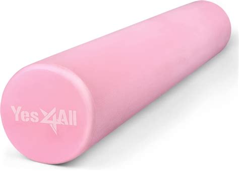 Yes4all 36inch Exercise Foam Roller Eva Pink