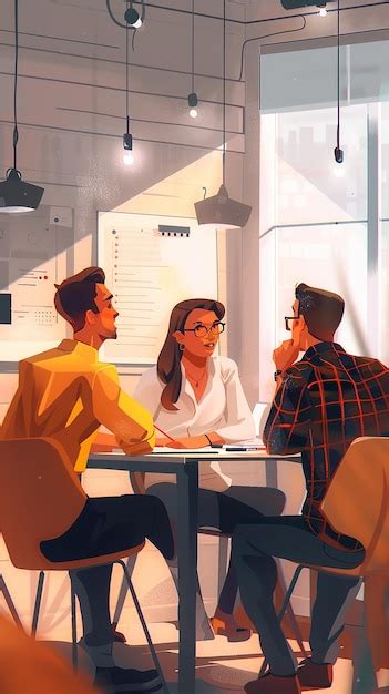 Ux Researcher Conducting User Interviews Premium Ai Generated Image