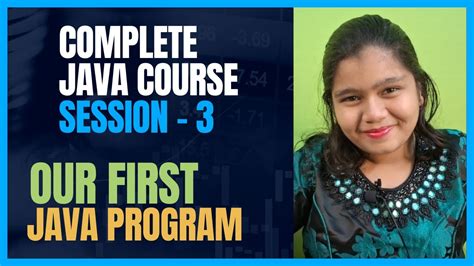 Java Full Course 3 Create Your First Java Program In 3 Steps Youtube