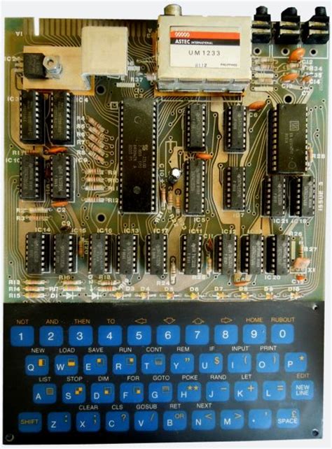 Sinclair Zx80 Vintage Computer