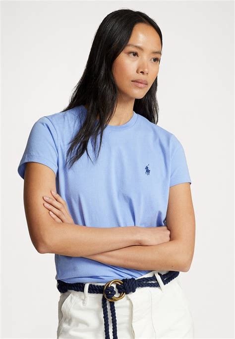 Polo Ralph Lauren Short Sleeve T Shirt Basic Dress Shirt Blueblau
