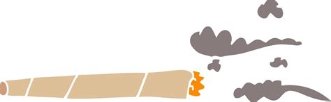 Cartoon Doodle Lit Joint 12129420 Vector Art At Vecteezy
