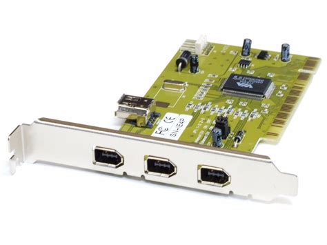 Sansun Sn Ie4p 3 1 Port Firewire Ieee1394 Pci Pc Expansion Interface