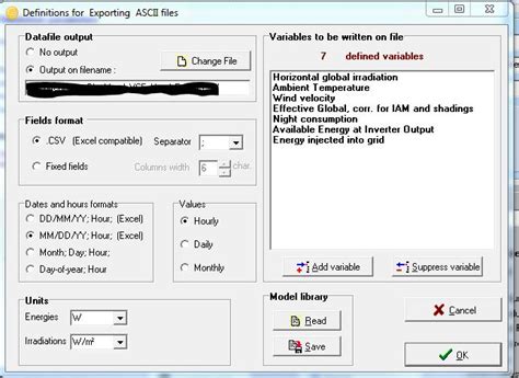 8760 Export Issue Problems Bugs Pvsyst Forum