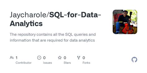 Github Jaycharolesql For Data Analytics The Repository Contains All