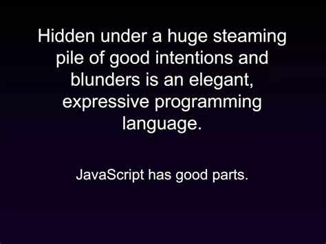 Good Parts Of Javascript Douglas Crockford Pdf
