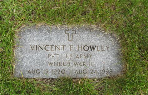 Vincent Francis Howley 1920 1998 Mémorial Find A Grave