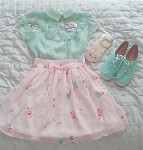 Fff8e7 Photo Kawaii Clothes Pastel Fashion Cute Outfits