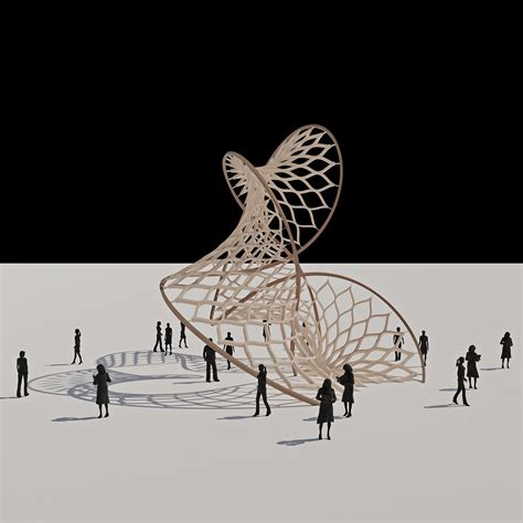 weaving pavilion rhino grasshopper tutorial behance