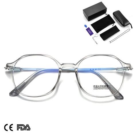 Custom Logo Metal Hinge Ce Uv400 Blue Light Blocking Eyeglasses Eyewear And Sunglasses Price