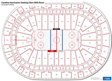 Pnc Arena Seating Chart Carolina Hurricanes Seating Chart