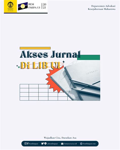 Bem Fmipa Ui Cara Akses Jurnal Lib Ui Sebagai