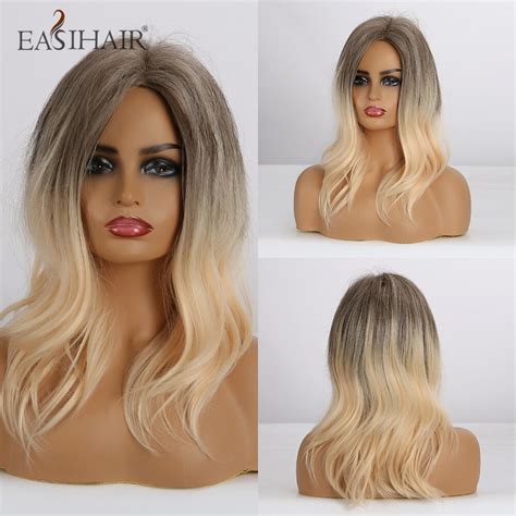 Easihair Synthetic Wigs For Women Grey Short Wigs Grandado