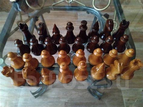 Фигуры шахматные ручной работы дерево всем новый в наличии Цена 2 000₽ во Владивостоке