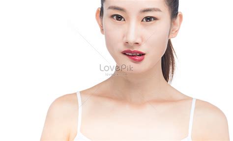 붉은 입술 사진 무료 다운로드 Lovepik