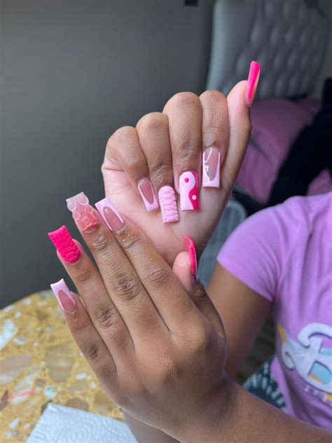 Pin By Big Londra On Nails Ideas Acrylic Nails Pink Acrylic Nails Stylish Nails
