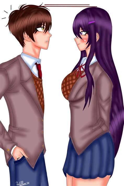 Mc X Yuri Height Oc Fanart By Willianxs On Deviantart