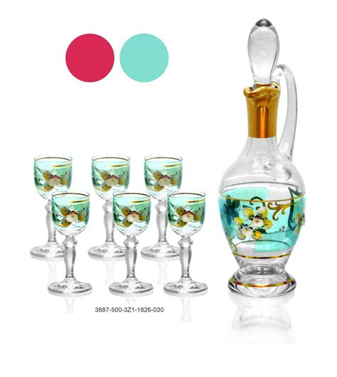 Bộ Bình Rượu Bohemia Sài Gòn