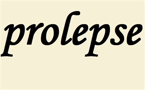GramÁtica E QuestÕes VernÁculas Figuras De Linguagem Prolepse