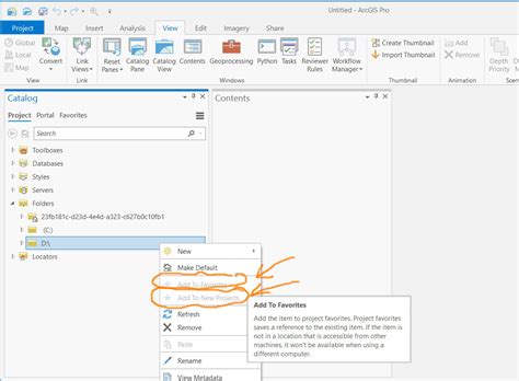 Solved Arcgis Pro 2 5 How To Remove The Added Folders By Esri