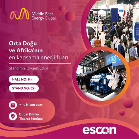 Escon Middleeastenergy2025 Escon Enerji A Ş