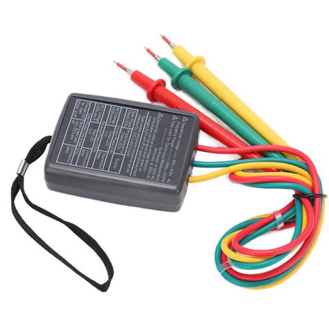 Phase Sequence Meter 3 Phase Phase Rotation Meter Vicedeal