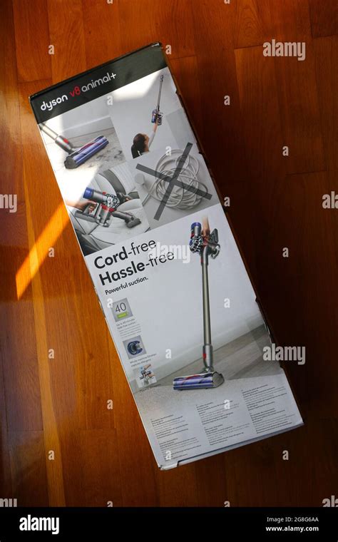 Photo Of A Brand New Upright Vacuum Cleaner Dyson V8 Animal Box