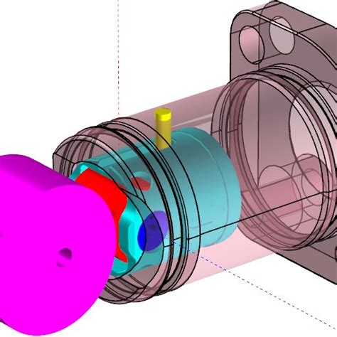 A Cam Follower Unit Model It Has Nine Conformal Contacts And One Download Scientific Diagram