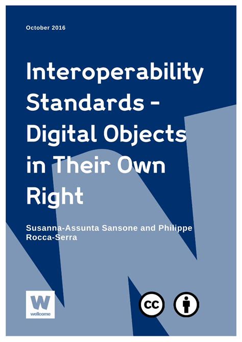 Pdf Interoperability Standards Digital Objects In Their Own · The Data Related