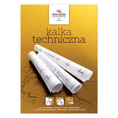 Kalka Techniczna Diamant A4 A20 90g M2 W Bloku 5902927311175 • Cena