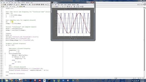 Sampling Signals 613 Sampling A Sinusoid Matlab Youtube