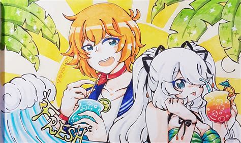 Rsa [mp] Summer Refreshment By Yoyokai On Deviantart