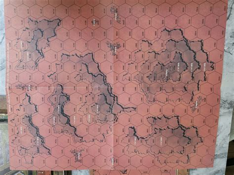 Battletech Map Set 3 With All Maps 1991 Fasa 1638 4720661378
