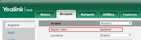 Register Yealink Phone With Yeastar S Series VoIP PBX