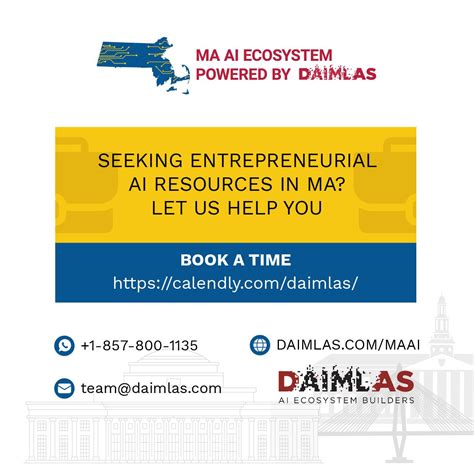 Ma Ai Aiecosystem Americandynamism Daimlas Massachusetts Artificial Intelligence