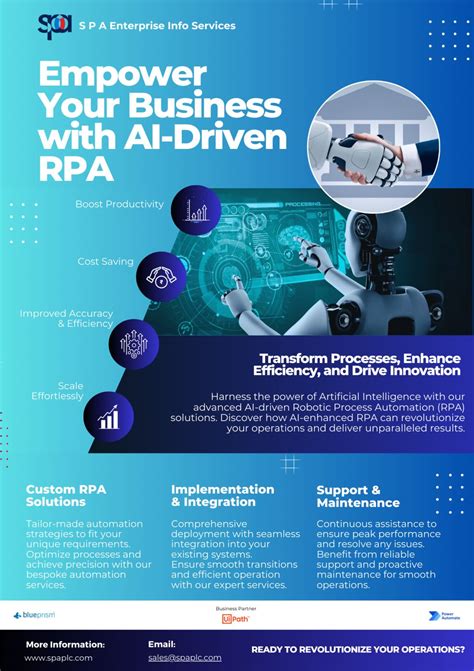 Rpa Ai Automation Digitaltransformation Enterprisesolutions… S P A Enterprise